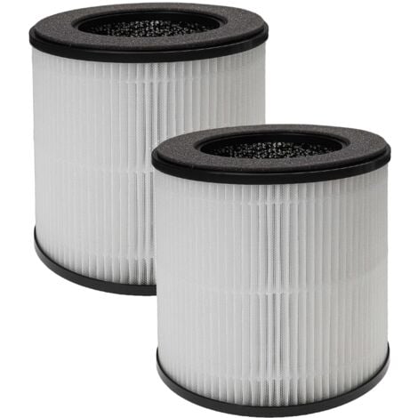 vhbw 2x Filtro de aire compatible con Acekool B-D02F purificador - Filtro combi prefiltro + HEPA ...