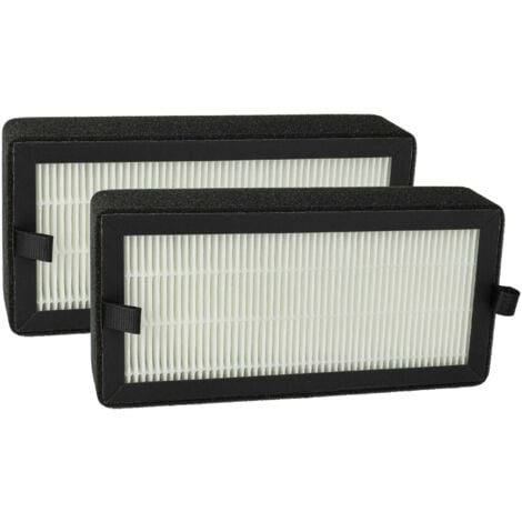 vhbw 2x Filtro HEPA HEPA 13 compatible con Baren B-747, B-757 purificador aire - Filtro de repuesto