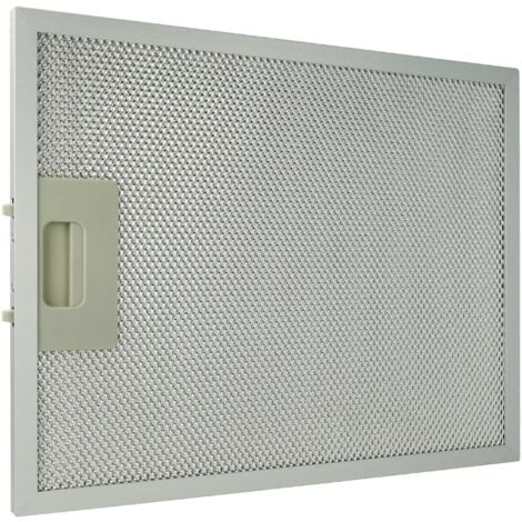 vhbw Filtro metálico de grasa reemplaza Klarstein 10032230, 10031995 para campana extractora ...