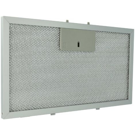 vhbw Filtro metálico de grasa reemplaza Klarstein 10034874 para campana extractora aluminio