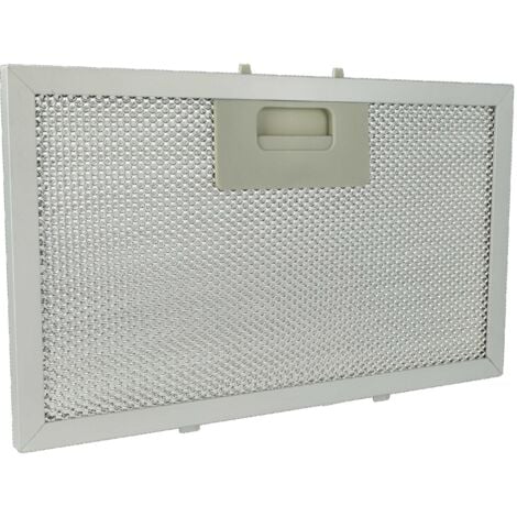 vhbw Filtro metálico de grasa reemplaza Klarstein 10034877 para campana extractora aluminio ...