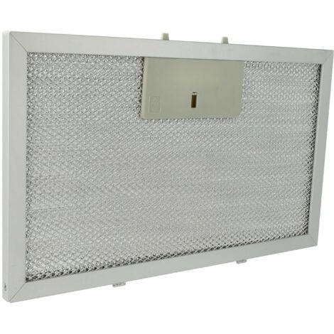 vhbw Filtro metálico de grasa reemplaza Klarstein 10034877 para campana extractora aluminio ...