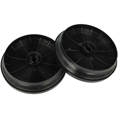 vhbw 4x filtro de carbón activado compatible con Amica IH 17025 E campanas cocina