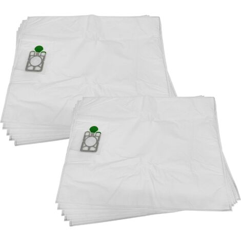 vhbw 10x bolsa compatible con Numatic NVDQ900, NVD750, NVD750S, NVQ900 ...