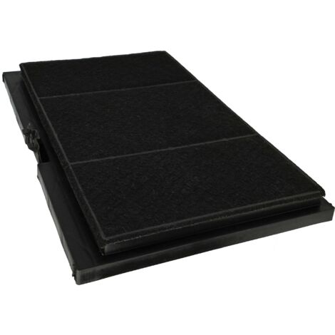 vhbw 4x filtro de carbón activado compatible con Neff D46ED22X0/02, D46ED22X0/03, D46ED22X0/04 ...