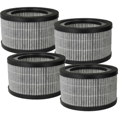 vhbw 4x filtro de aire compatible con Beurer LR 220 purificador - Filtro combi prefiltro + HEPA ...