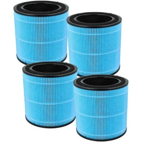 vhbw 4x Filtro H13 compatible con Airtok AP0601 purificador aire - Filtro de repuesto con filtro ...
