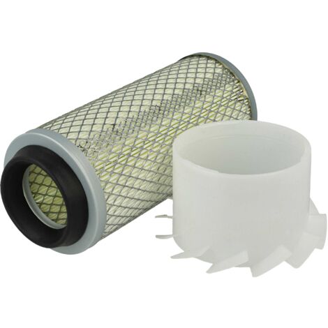 vhbw Filtro de aire compatible con SCHAEFFER 222 KUBOTA D 850 E, D 20 ...