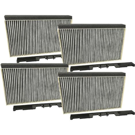 vhbw 4x filtro de carbón activado compatible con Bosch DWB097A51/04, DWB097A52, DWB097A52/01 ...