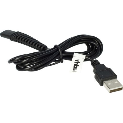 vhbw Cable de carga compatible con Braun Series 3 TriControl 4775 ...
