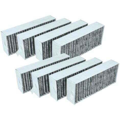 vhbw 8x filtro de carbón activado compatible con Siemens EX877LA70 ...