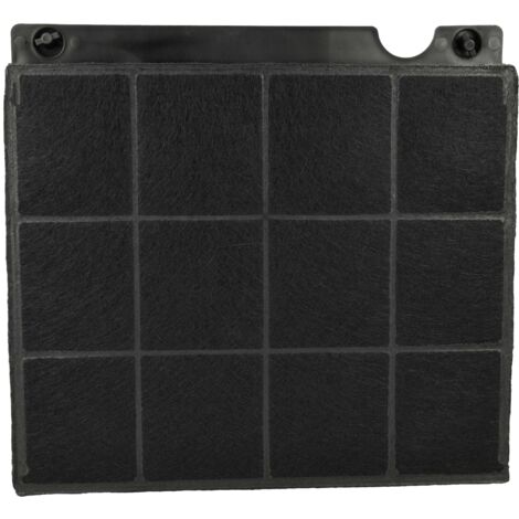 vhbw 10x filtro de carbón activado compatible con Elica Cubica, Düz Cam ...