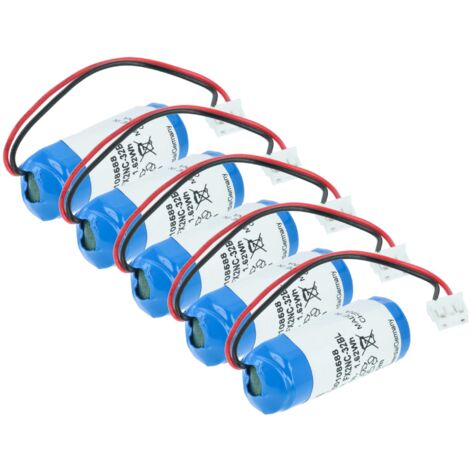 vhbw 5x batería compatible con Philips Expression MR200 MR controlador ...