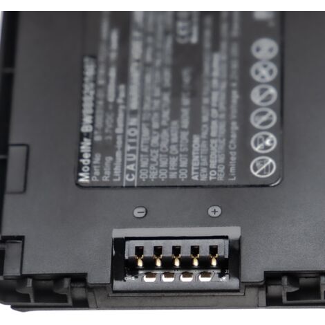 vhbw Batería reemplaza Zebra BT-000314-01, BTRY-TC51-43MA1-01, BT ...