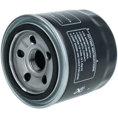 vhbw Filtro aceite compatible con John Deere TY22045 tractor motores de excavadora cargadora ...