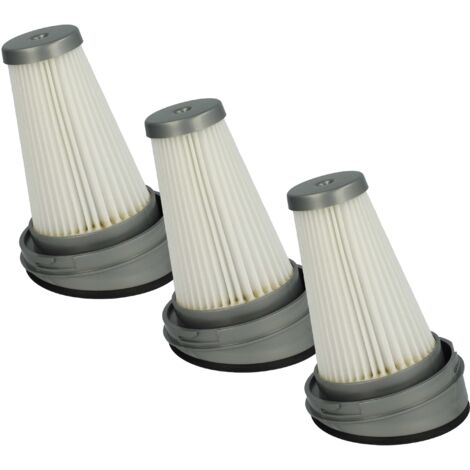 vhbw Set de 3x filtros compatible con Rowenta X-Pert 3.60 RH6973WO, X-Pert 3.60 RH6974WO ...