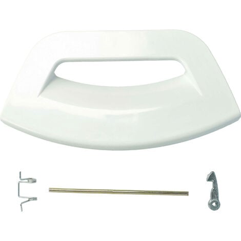 vhbw Poignée compatible avec Hotpoint WMXTF 942P UK, WMYF 822P UK, WMYF ...
