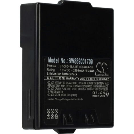 vhbw Batterie compatible avec Zebra WS5001-0B2J3020ENA, WS5001, WS5000 ...