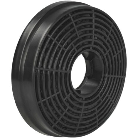 vhbw Filtre à charbon actif remplacement pour Hoover KFC6961 pour hotte aspirante - 10,5 cm