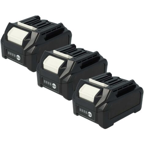 vhbw 3x Batterie compatible avec Makita UR003G, UR003, UH014GZ, UR003GZ ...