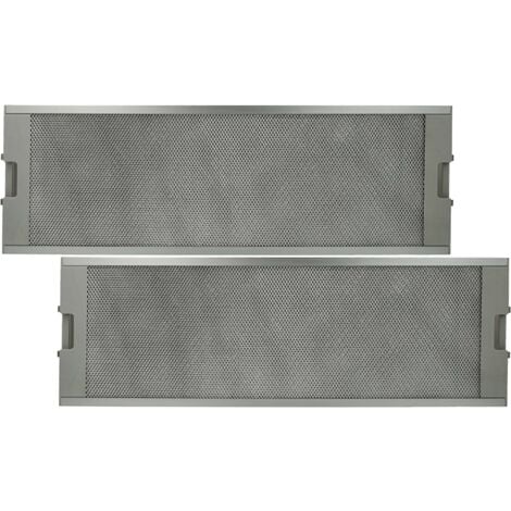 vhbw 2x Filtre anti-graisse compatible avec Imperial DMA 64/2 EL, DMA 64/2 EL EX, DMA 64/2 EL/E ...