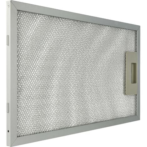 vhbw 2x Filtre anti-graisse compatible avec Zanussi ZHC664X hotte de cuisine - 32,5 x 19,6 x 0 ...