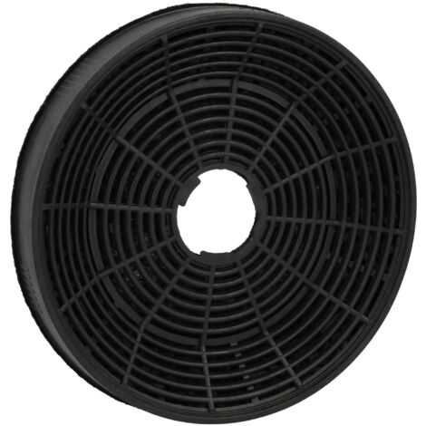 vhbw 1x Filtre à charbon actif compatible avec Silverline CRF 653.1 E, CRF 600 E, Crystal 90 cm ...