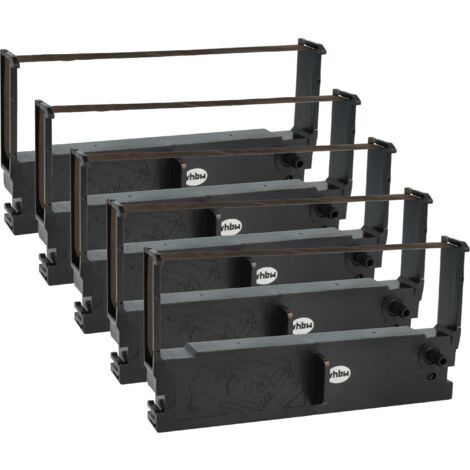 vhbw 5x Ruban encreur compatible avec NCR 2170 Receipt/Journal PTR ...