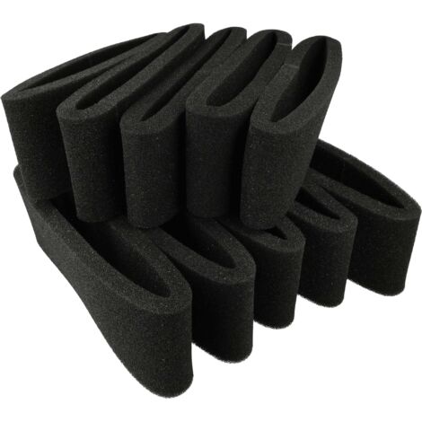 vhbw 10x Préfiltres remplacement pour Makita 423452-2 pour aspirateur ...