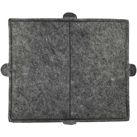 vhbw 2x Filtres à charbon actif compatible avec Miele DA 5321 W, DA 5330 W, DA 5294 W, DA 5196 6 ...