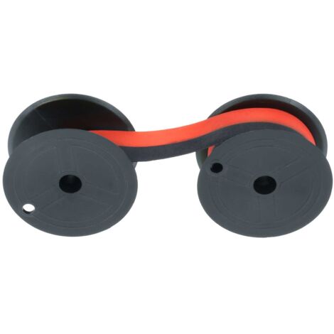 vhbw Rouleau d'encre noir-rouge compatible avec Casio DR 320, 420, 520 ...