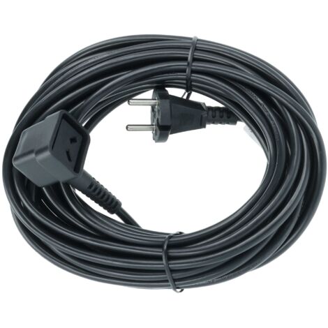 vhbw Câble électrique compatible avec Numatic NPV 370, 180 aspirateurs ...