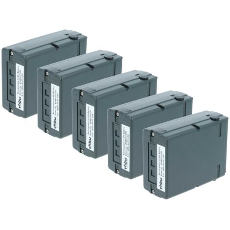 vhbw 5x Batterie compatible avec Icom IC-02GAT, HTX-404, HTX-202, IC ...