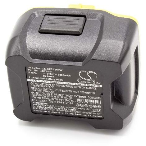 vhbw Batterie compatible avec Dewalt DC528 (Flash Light), DC528N ...