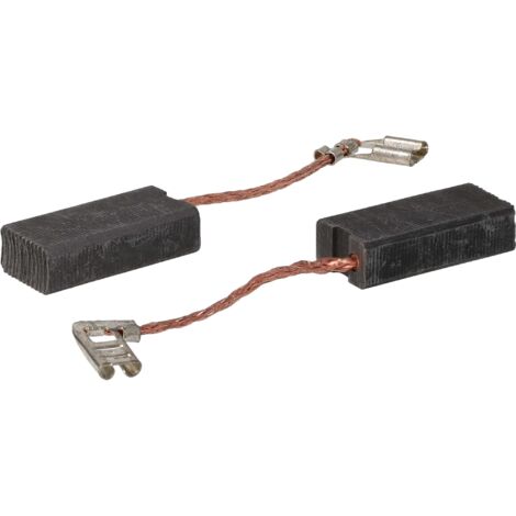 vhbw 2x Balais de charbon pour moteur 7 x 12,5 x 26mm compatible avec ...