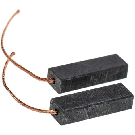 vhbw 2x Balais de charbon pour moteur 27 x 9 x 6mm compatible avec ...