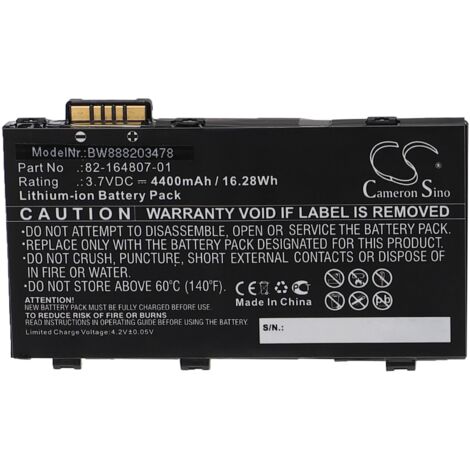 vhbw Batterie compatible avec Motorola Symbol TC55 ordinateur mobile ...