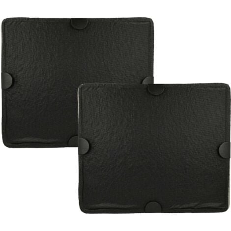 vhbw 2x Filtres à charbon actif compatible avec Miele DA 420 V, DA 420 V-6, DA 4208 D EXT, DA ...