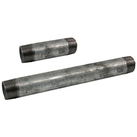 Barilotto filettato zincato vite di prolungamento idraulica 1/2" x 200 mm
