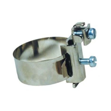 Collare fascetta inox per messa a terra tubi da 3/8 a 11/2 (da 14 a 52mm)