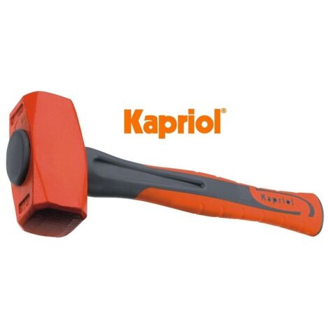 Mazzetta martello muratore gr 1200 kapriol master manico progrip mazzuolo