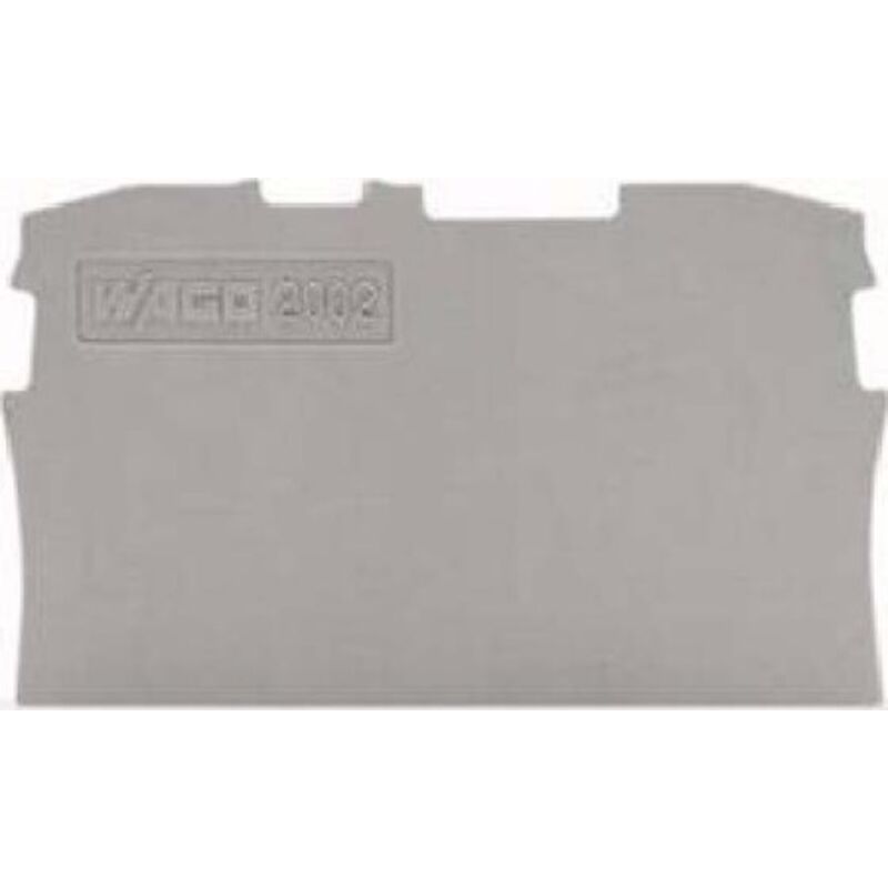 WAGO Abschluss- und Zwischenplatte, 2002-1292, orange