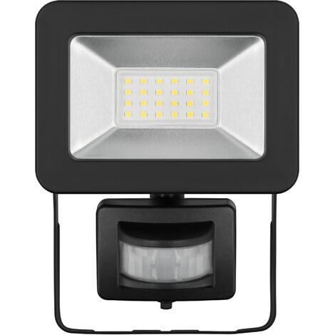 GOOBAY LED-Fluter mit Bewegungsmelder, 20W, 1700lm, 4000K, schwarz