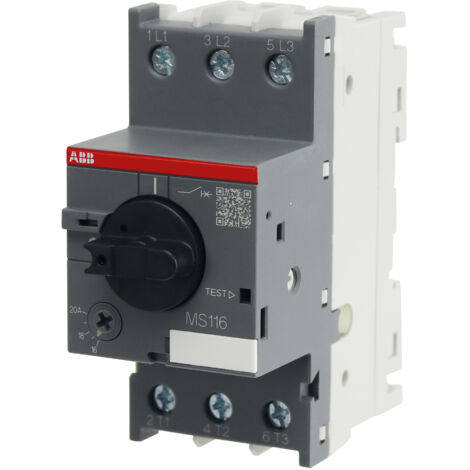 ABB Motorschutzschalter MS116-20, Auslöseklasse 10 A, 16...20 A