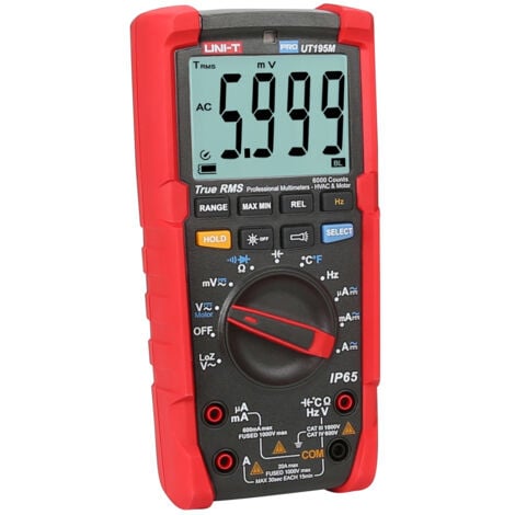 UNI-T Professional Multimeter, UT195M