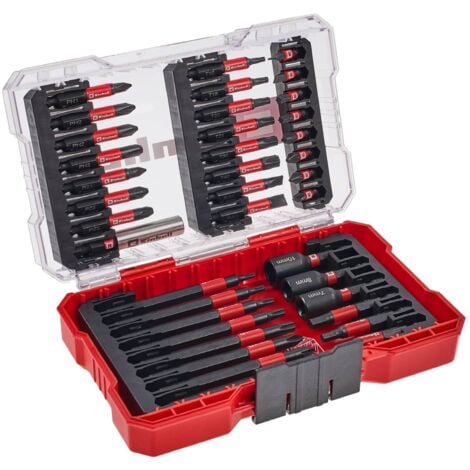 EINHELL Impact Bit-Set, 109250, M-Case, 38-teilig