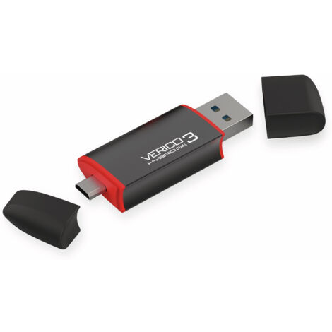 VERICO USB3.0 Stick Hybrid OTG, 32 GB, schwarz
