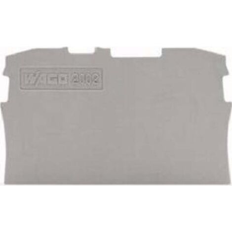 WAGO Abschluss- und Zwischenplatte, 2002-1292, orange