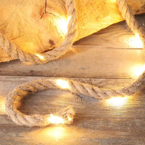 2er LED Lichterkette Seil-M76861-2er