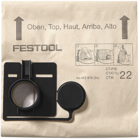 494632 Festool Sacchetto filtro FIS-CT 33/20